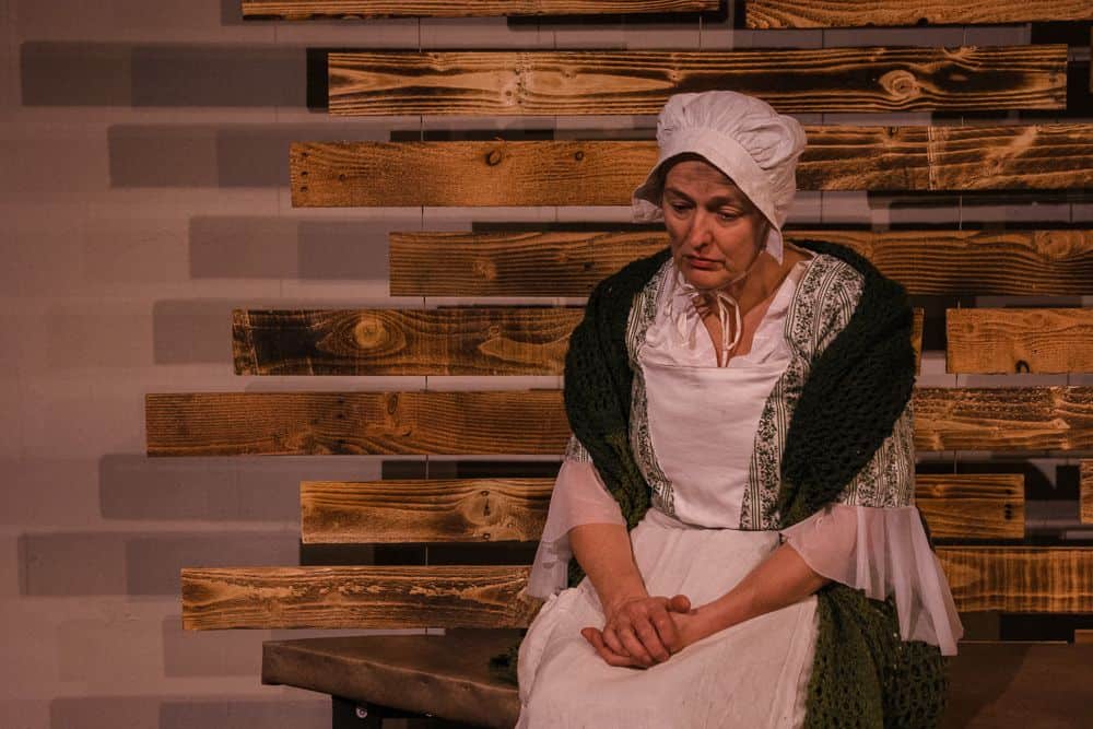Norfolk actor Marie Cooper in The Welkin by Lucy Kirkwood