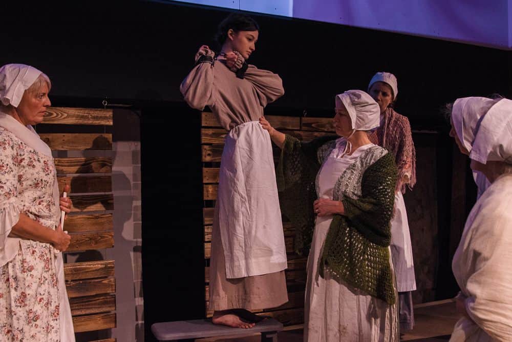 Norfolk actor Marie Cooper in The Welkin by Lucy Kirkwood