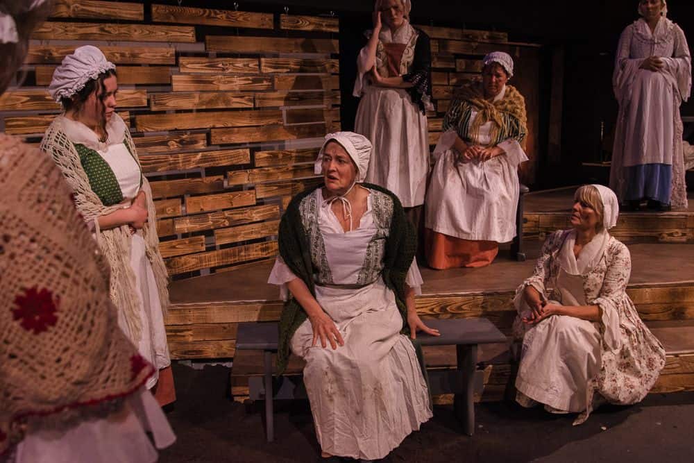 Norfolk actor Marie Cooper in The Welkin by Lucy Kirkwood