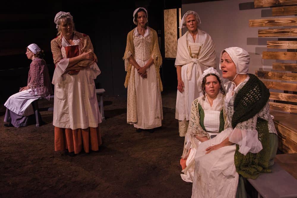 Norfolk actor Marie Cooper in The Welkin by Lucy Kirkwood