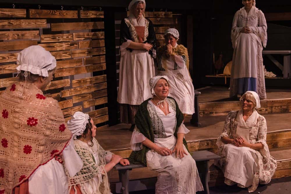 Norfolk actor Marie Cooper in The Welkin by Lucy Kirkwood